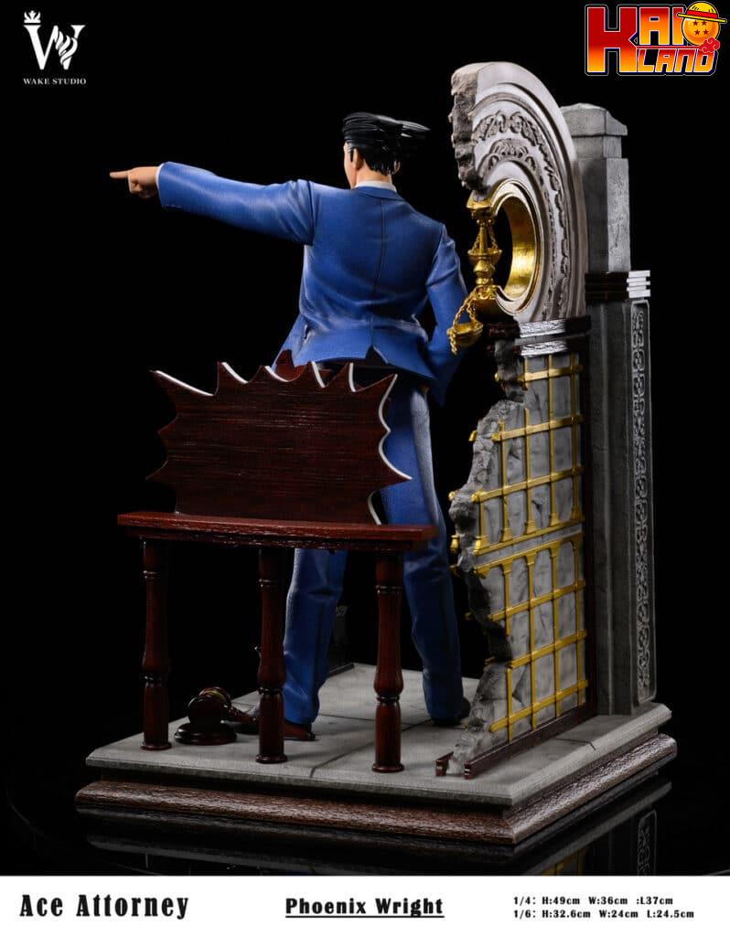 Phoenix Wright Wake Studio Ace Attorney Resin Statue - Kaioland