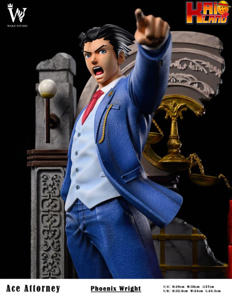 Phoenix Wright Wake Studio Ace Attorney Resin Statue - Kaioland