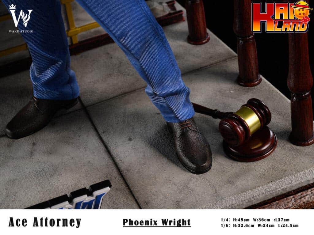 Phoenix Wright Wake Studio Ace Attorney Resin Statue - Kaioland