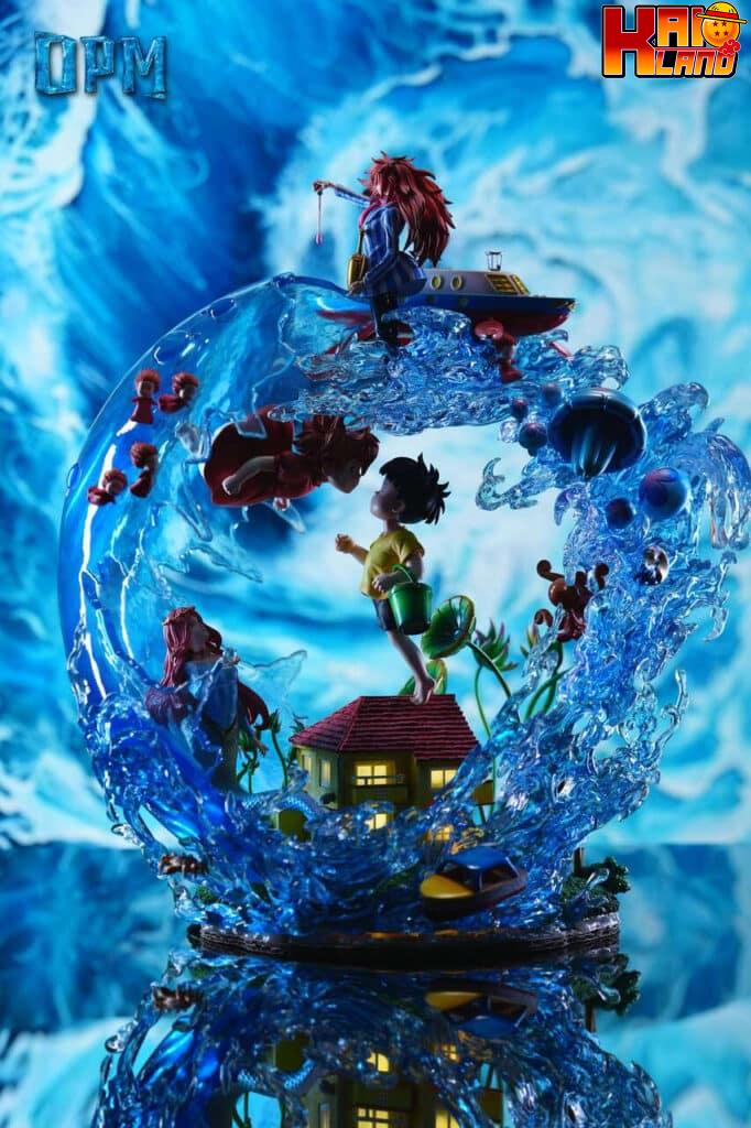 Ponyo On The Cliff OPM Studio Ponyo V2 Resin Statue - Kaioland