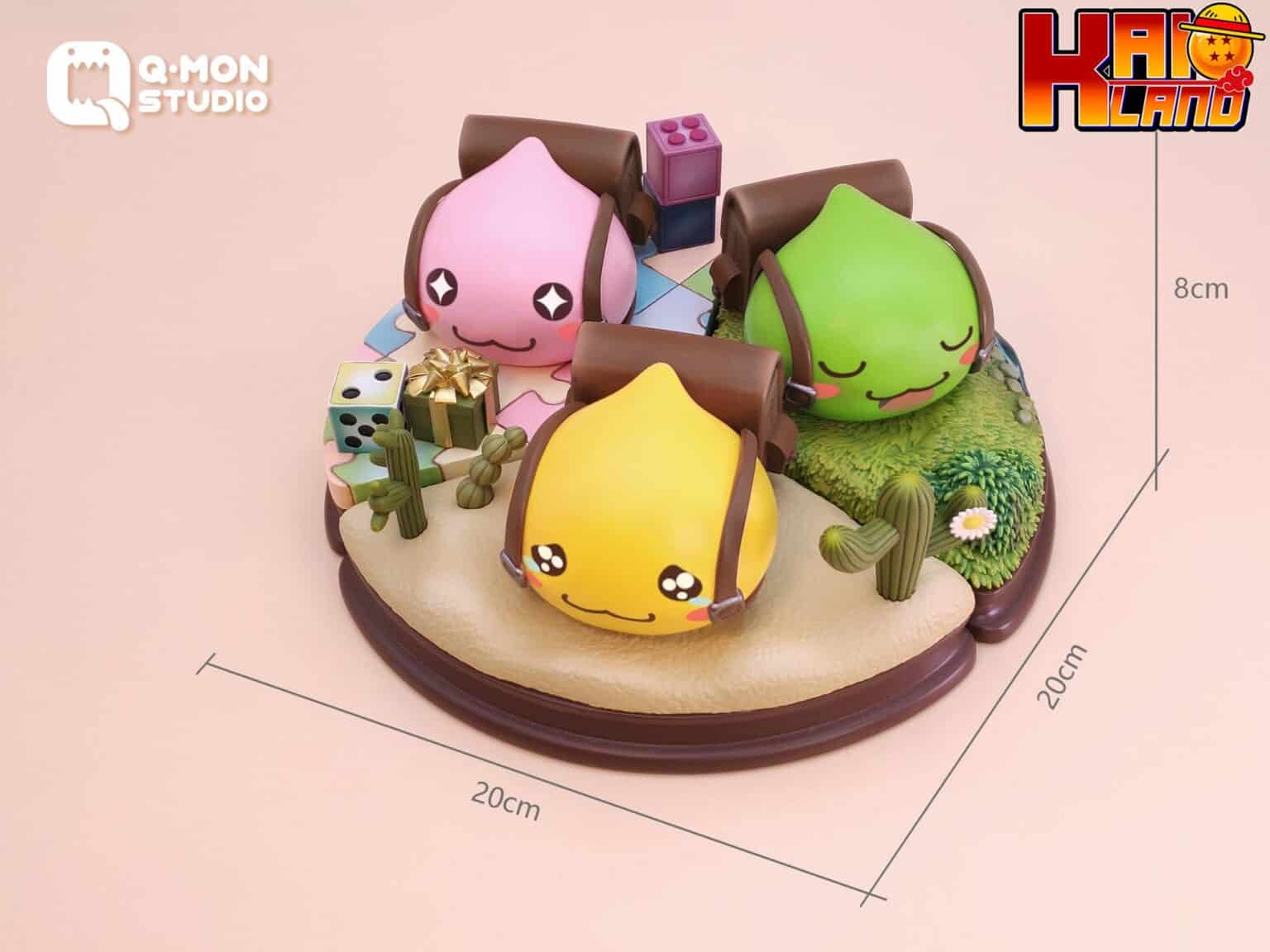 Ragnarok QMON Studio Poring Resin Statue - Kaioland