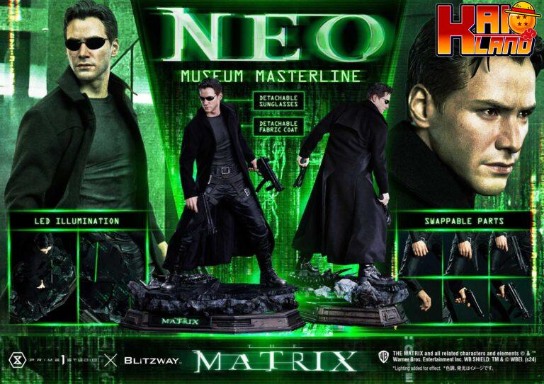 The Matrix Prime 1 X Blitzway Studio Neo Licensed Resin Statue - Kaioland