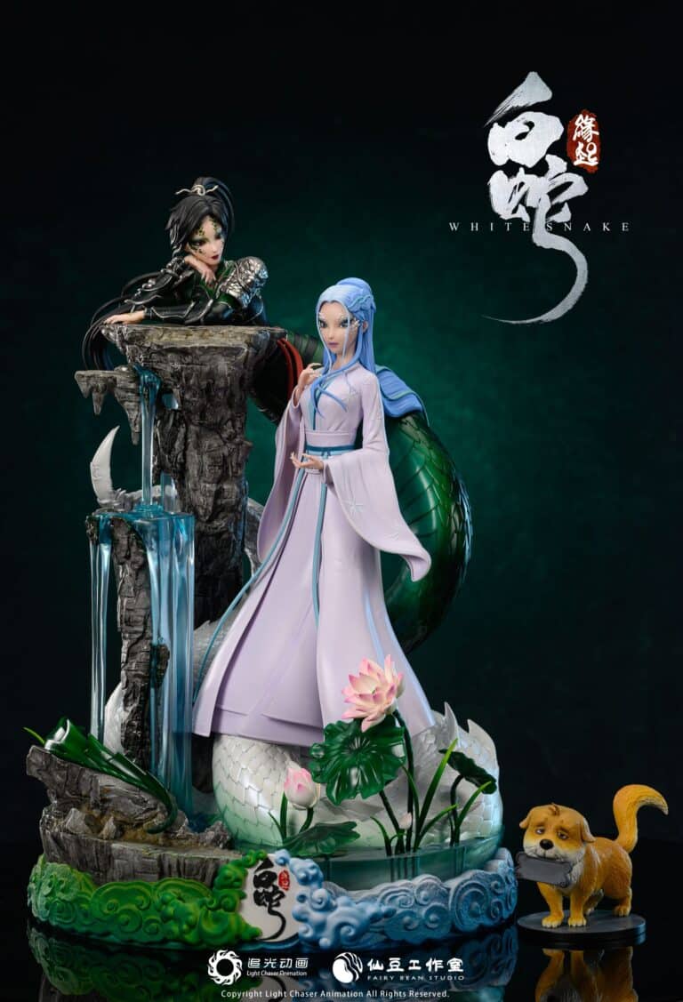 White Snake Fairy Bean Studio Final Dont Envy The World Licensed Resin ...