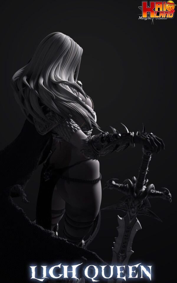World Of Warcraft Mayflies Studio Lich Queen Resin Statue - Kaioland