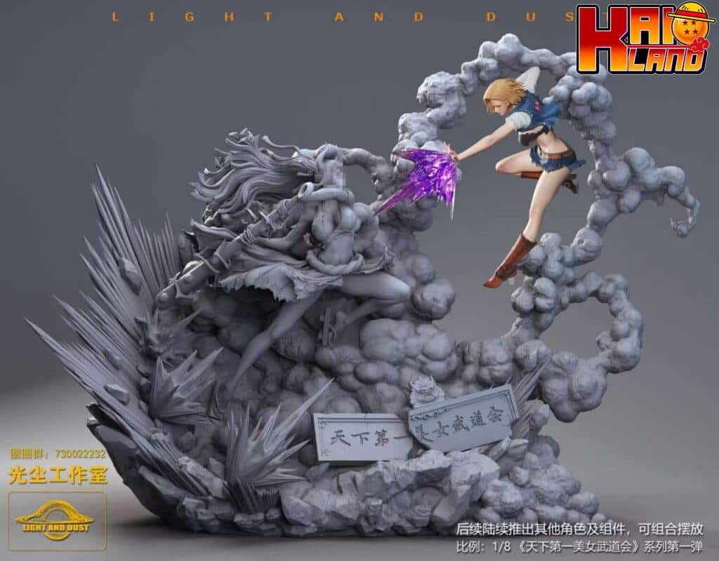 Dragon Ball Light And Dust Studio Android 18 C18 Resin Statue - Kaioland