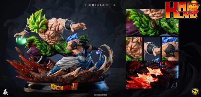 Dragon Ball YAN Studio X 2% Studio Broly Vs Gogeta Resin Statue - Kaioland