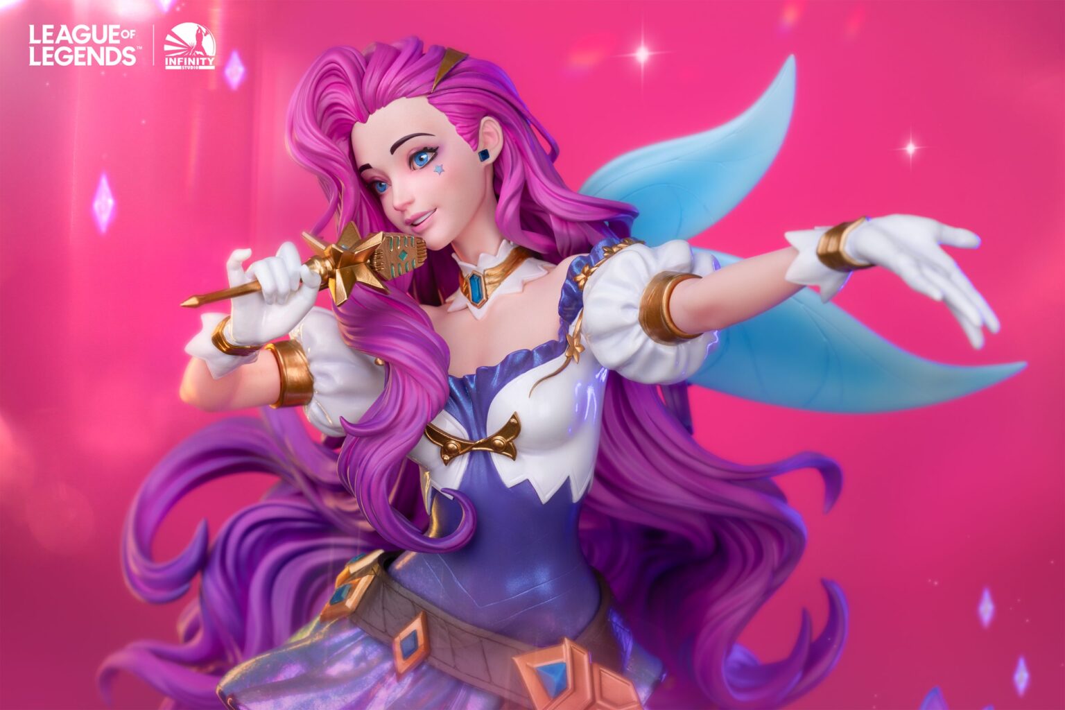 League Of Legends Infinity Studio Seraphine Licensed Resin Statue ...