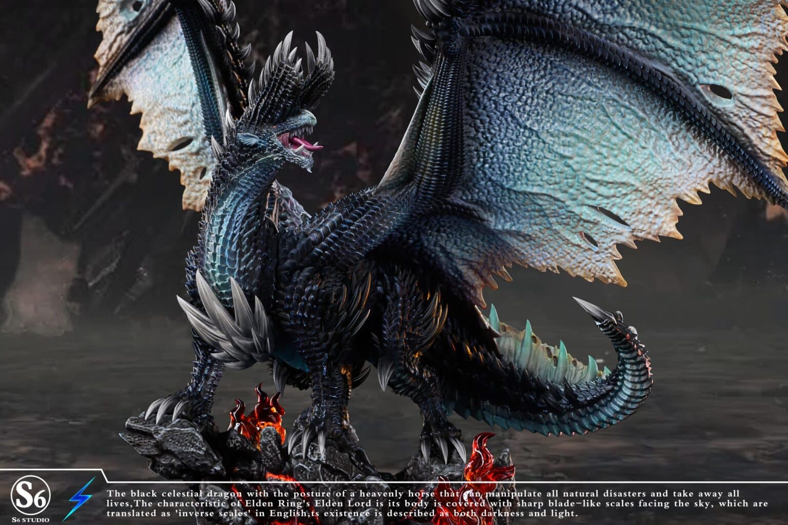 Monster Hunter S6 Studio Alatreon Resin Statue - Kaioland