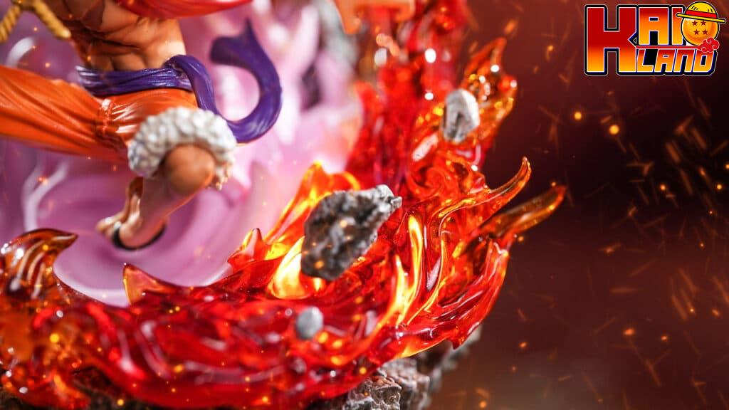 One Piece 5G X LX Studio Luffy Red Rock Resin Statue - Kaioland