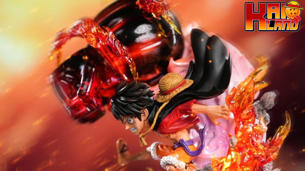 One Piece 5G X LX Studio Luffy Red Rock Resin Statue - Kaioland