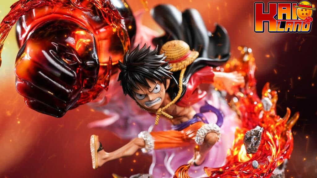 One Piece 5G X LX Studio Luffy Red Rock Resin Statue - Kaioland