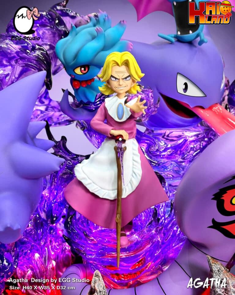 Pokemon EGG Studio Agatha Resin Statue - Kaioland