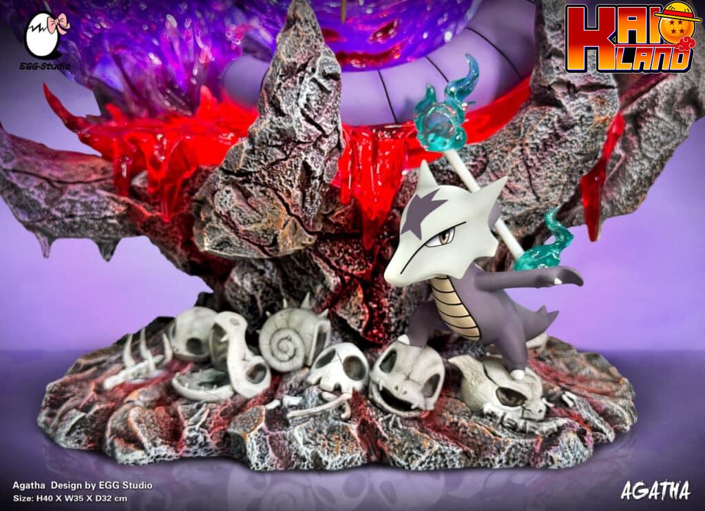 Pokemon EGG Studio Agatha Resin Statue - Kaioland