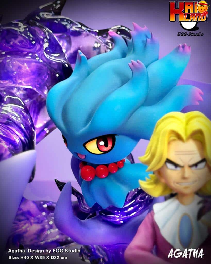 Pokemon EGG Studio Agatha Resin Statue - Kaioland