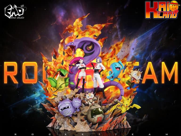 Pokemon EMO Studio Team Rocket Resin Statue - Kaioland