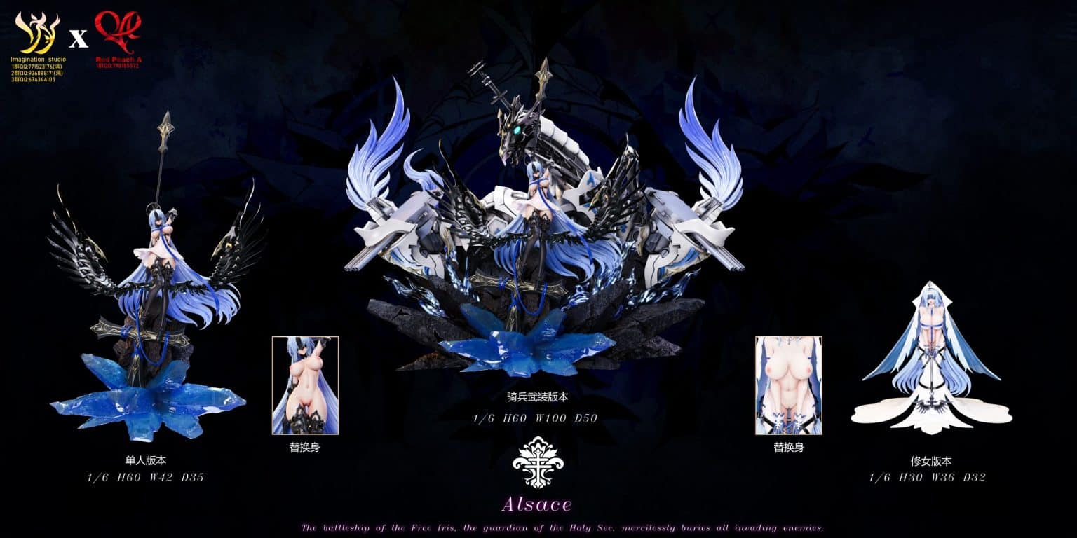 Azur Lane Imagination Studio X Red Peach A Studio Alsace Resin Statue ...