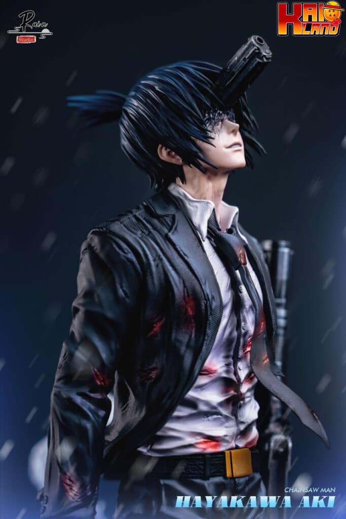 Chainsaw Man Rain Studio Gun Devil Aki Hayakawa Resin Statue - Kaioland