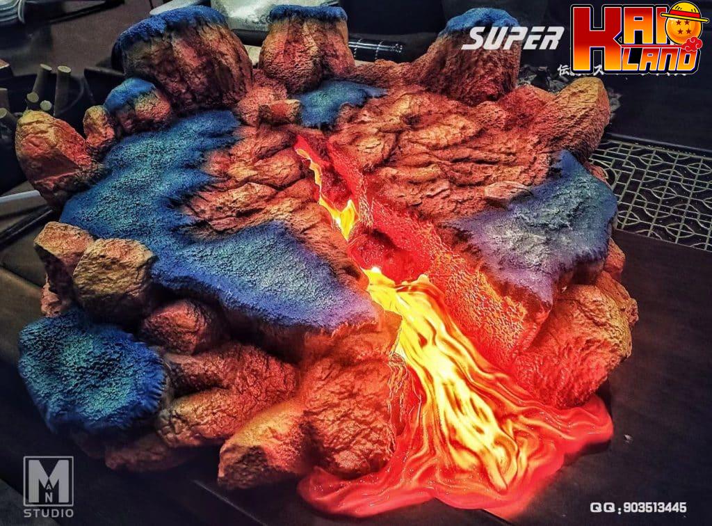 Dragon Ball MAN Studio Legendary Super Saiyan Son Goku Resin Statue ...