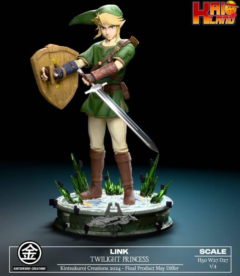 The Legend Of Zelda Kintsukuroi Creations Link Twilight Princess Resin ...