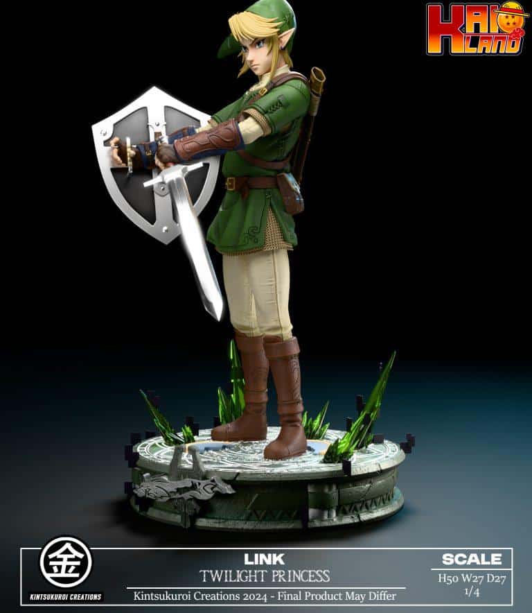 The Legend Of Zelda Kintsukuroi Creations Link Twilight Princess Resin ...