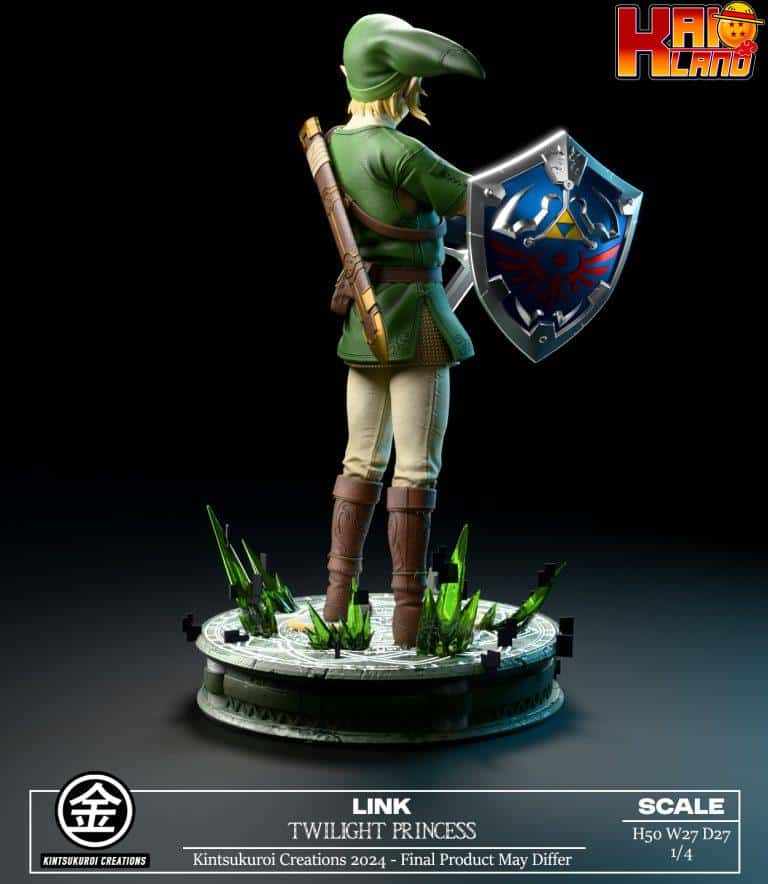 The Legend Of Zelda Kintsukuroi Creations Link Twilight Princess Resin ...