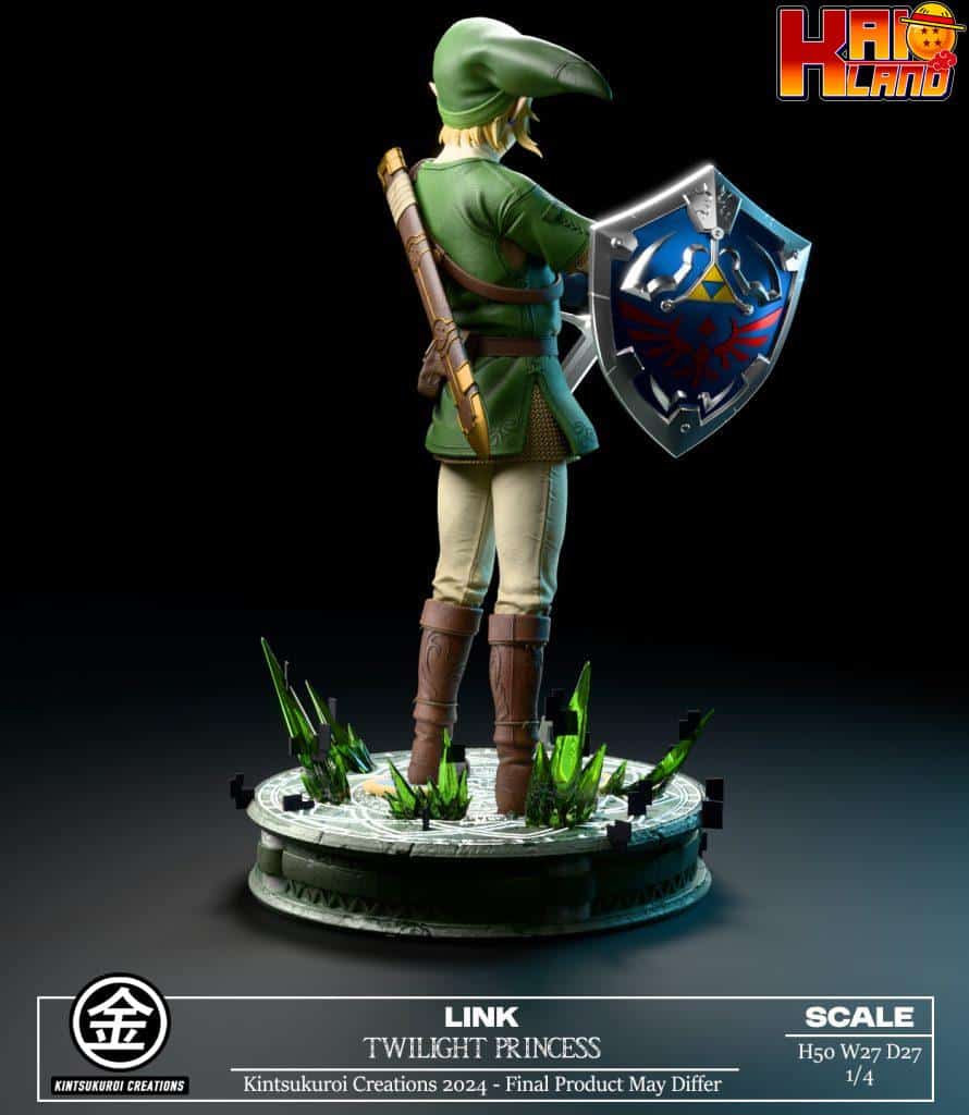 The Legend Of Zelda Kintsukuroi Creations Link Twilight Princess Resin ...