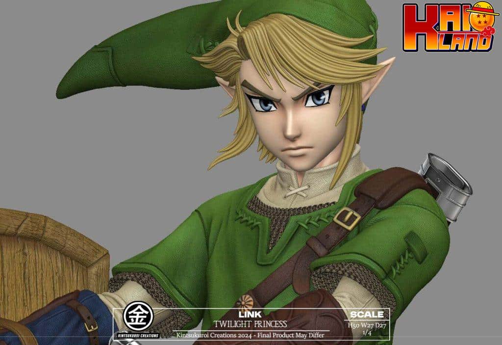 The Legend Of Zelda Kintsukuroi Creations Link Twilight Princess Resin ...