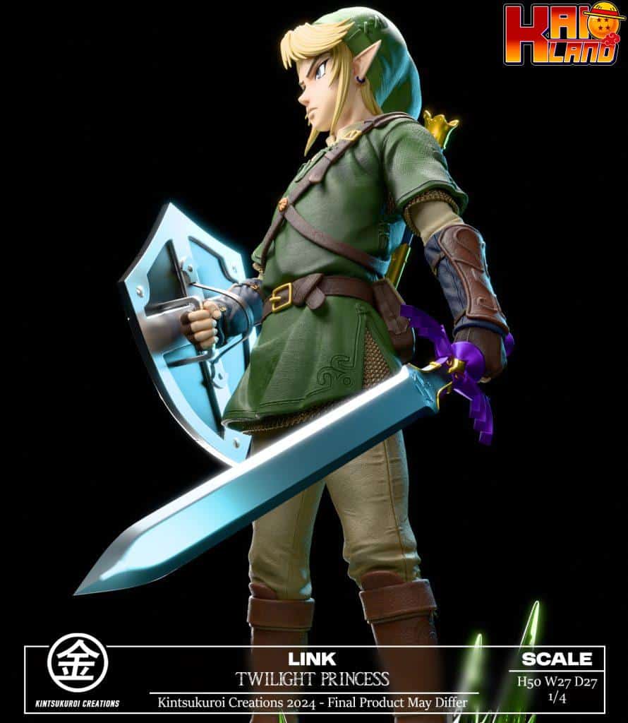 The Legend Of Zelda Kintsukuroi Creations Link Twilight Princess Resin ...