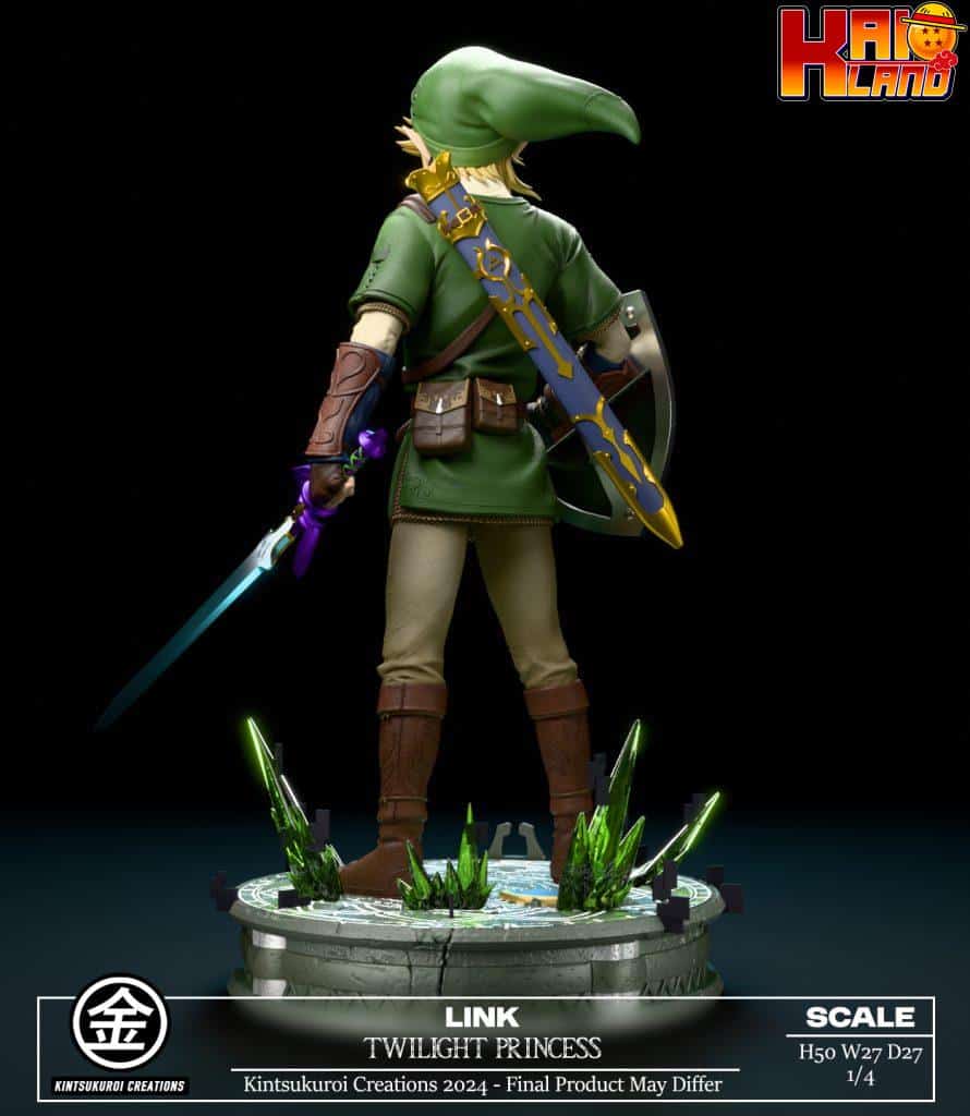 The Legend Of Zelda Kintsukuroi Creations Link Twilight Princess Resin ...