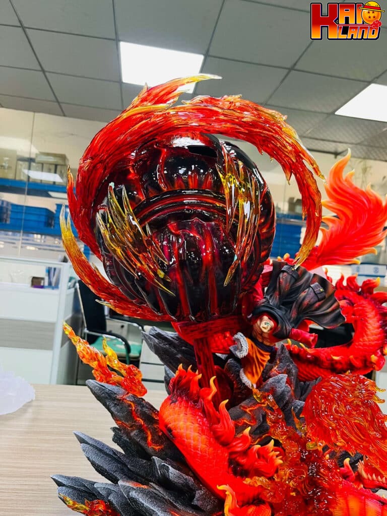 One Piece RanDian Studio Luffy Vs Fire Dragon Resin Statue - Kaioland