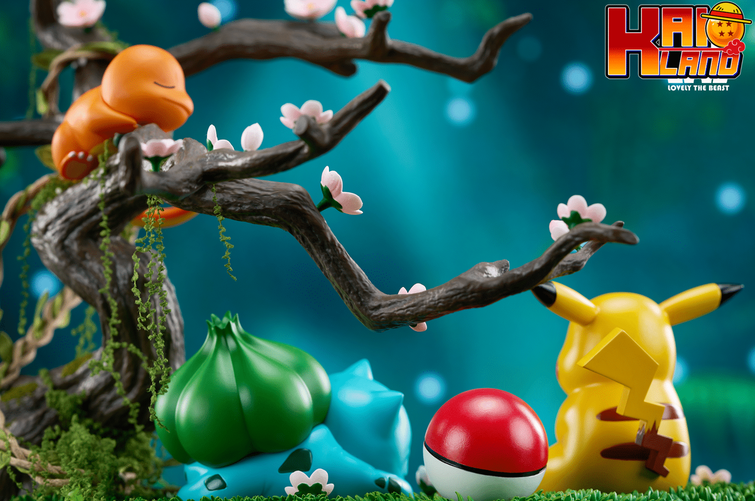 Pokemon Lovely The Beast Studio Charmander Diorama Resin Statue - Kaioland