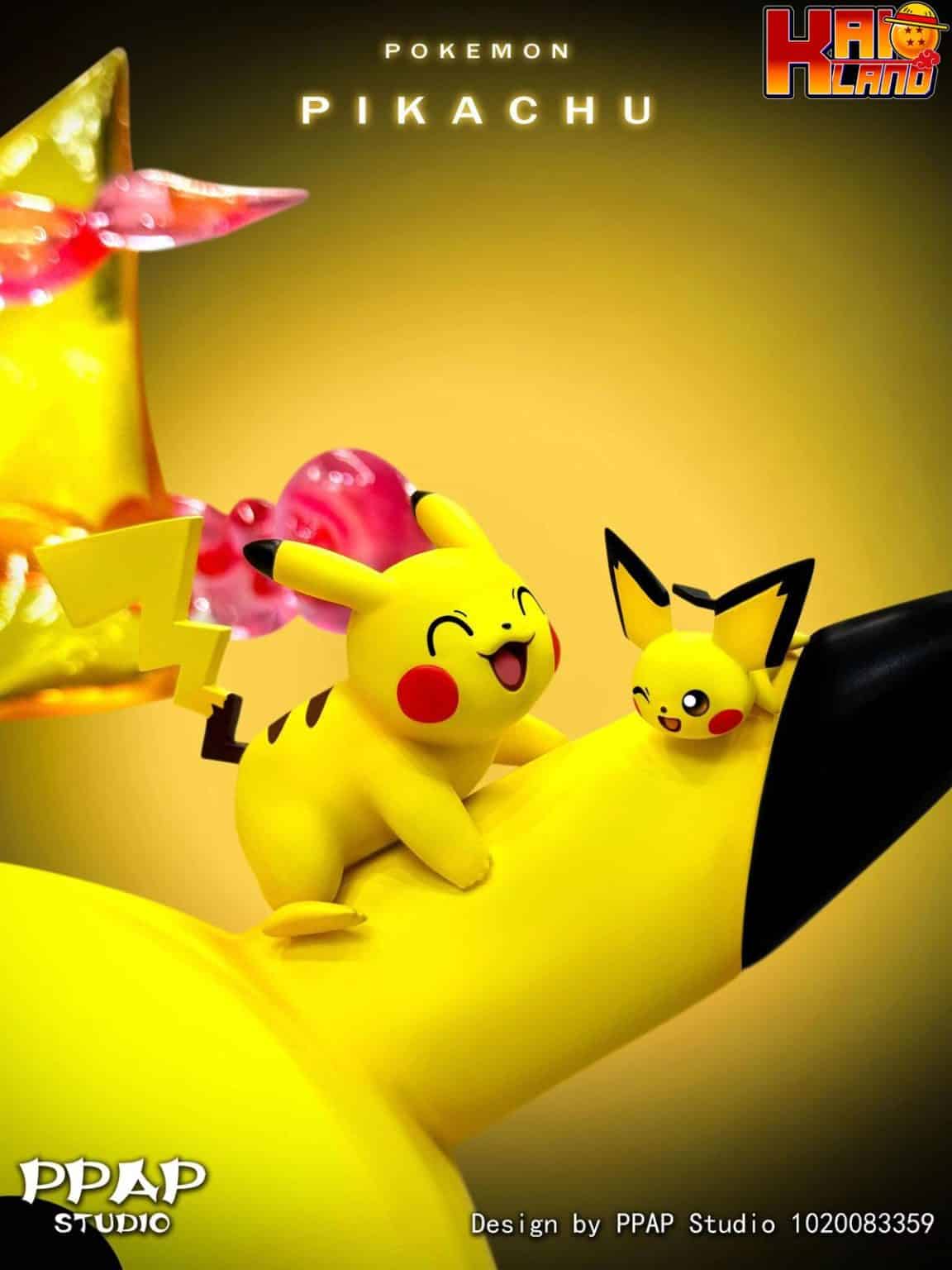 Pokemon PPAP Studio Pikachu Resin Statue - Kaioland
