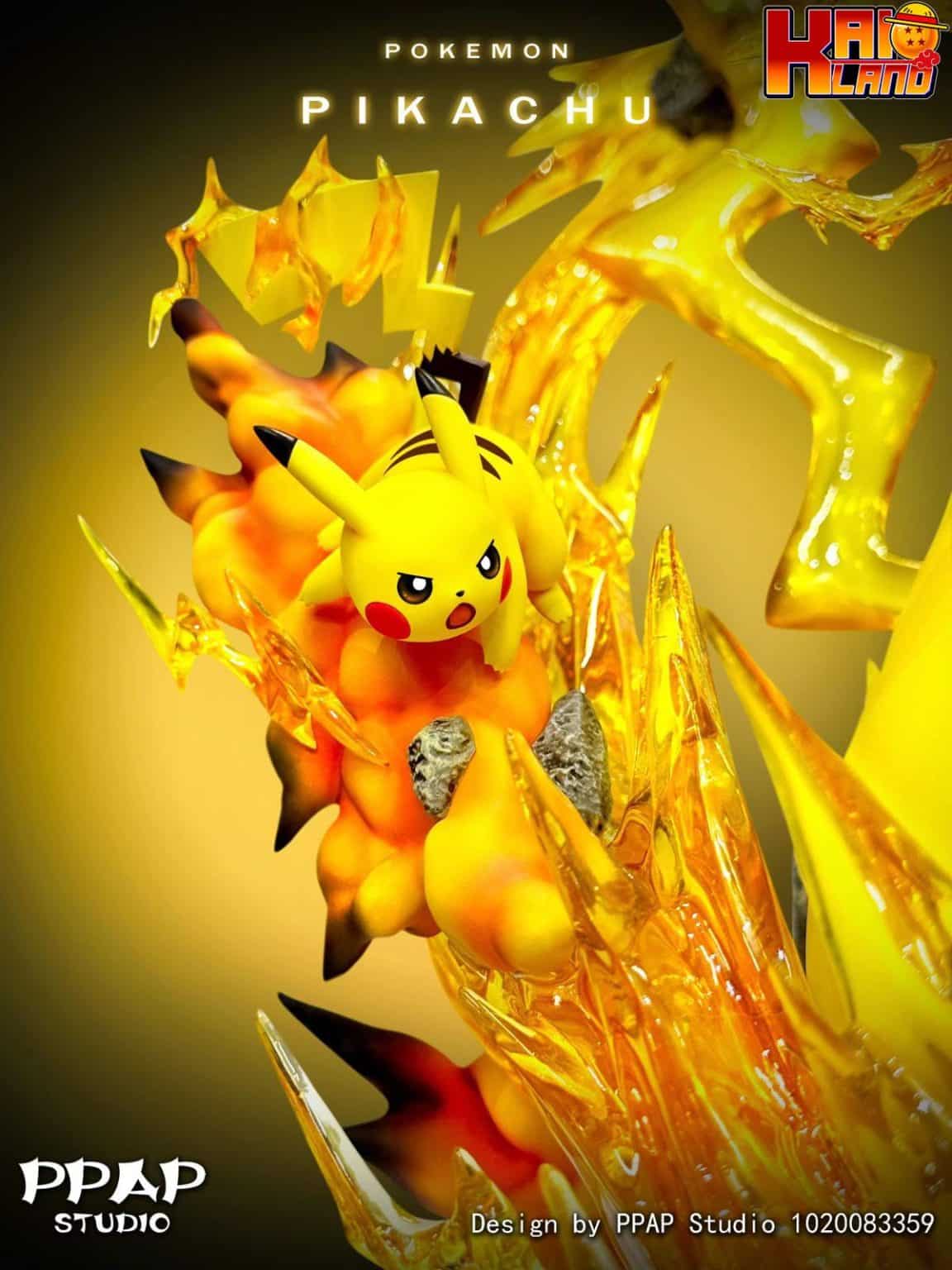 Pokemon PPAP Studio Pikachu Resin Statue - Kaioland