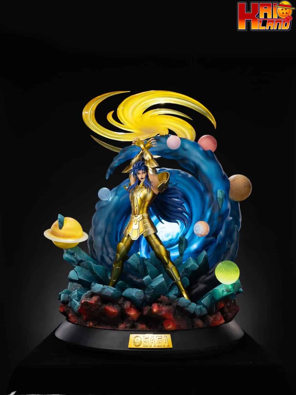 Saint Seiya Jimei Palace Gemini Saga Licensed Resin Statue - Kaioland
