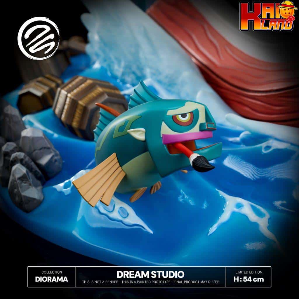 The Legend Of Zelda Dream Studio King Of Red Lions Diorama Resin Statue ...