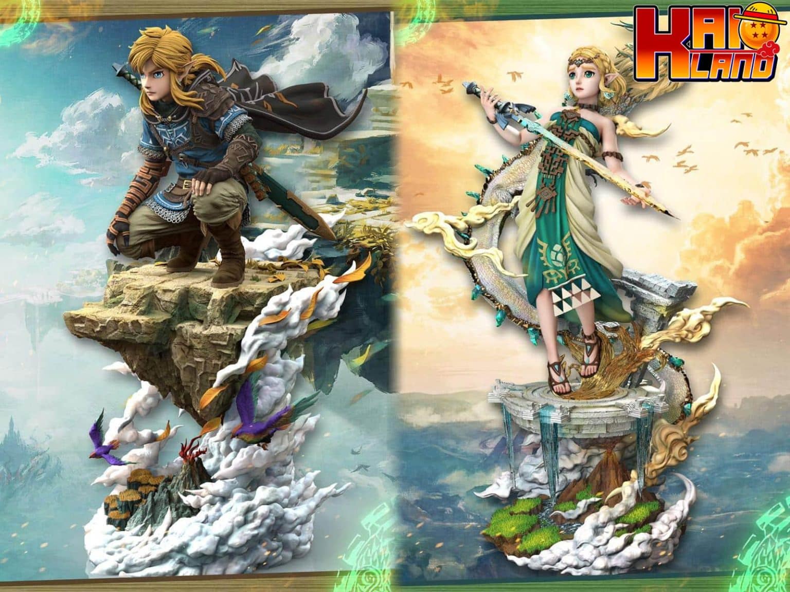 The Legend Of Zelda Hero Belief X Hunter Fan Studio Princess Zelda Resin Statue - Kaioland