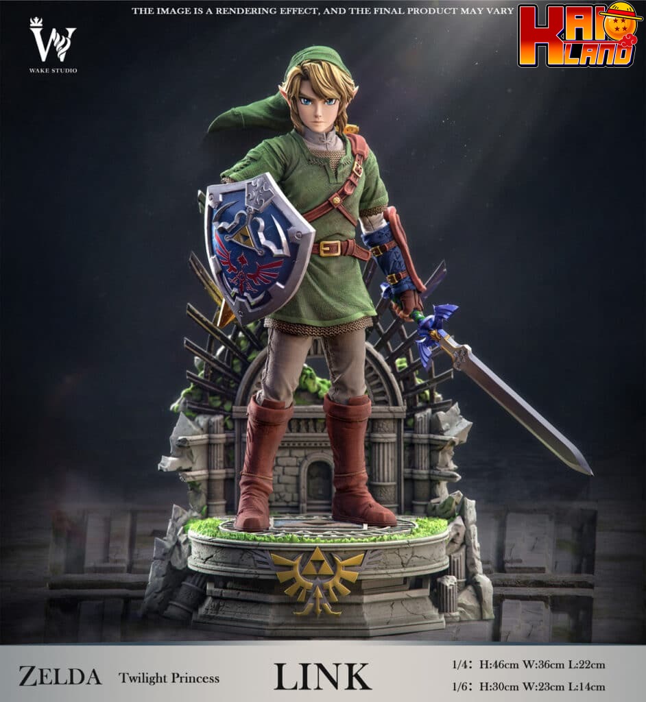 The Legend Of Zelda Wake Studio Twilight Link Resin Statue - Kaioland