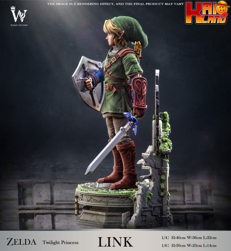 The Legend Of Zelda Wake Studio Twilight Link Resin Statue - Kaioland