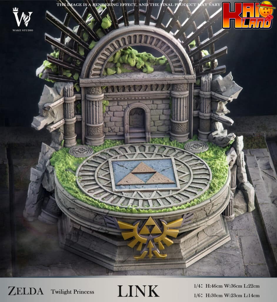 The Legend Of Zelda Wake Studio Twilight Link Resin Statue - Kaioland