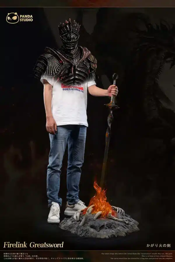 Dark Souls 3 Panda Studio FireLink Greatsword Resin Statue - Kaioland Dark Souls 3 Panda Studio FireLink Greatsword Resin Statue - Kaioland