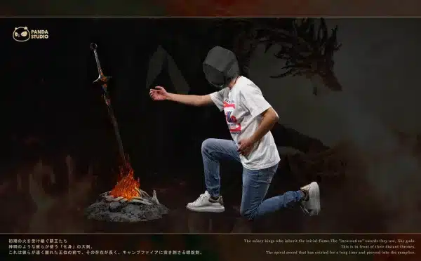 Dark Souls 3 Panda Studio FireLink Greatsword Resin Statue - Kaioland Dark Souls 3 Panda Studio FireLink Greatsword Resin Statue - Kaioland