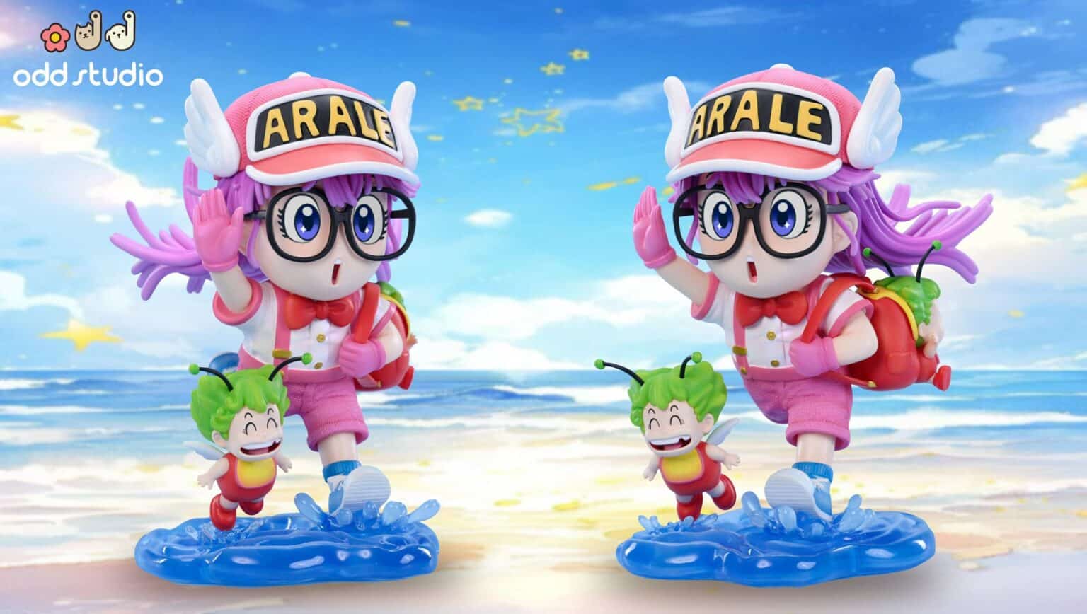 Dr Slump ODD Studio Running Arale Resin Statue - Kaioland