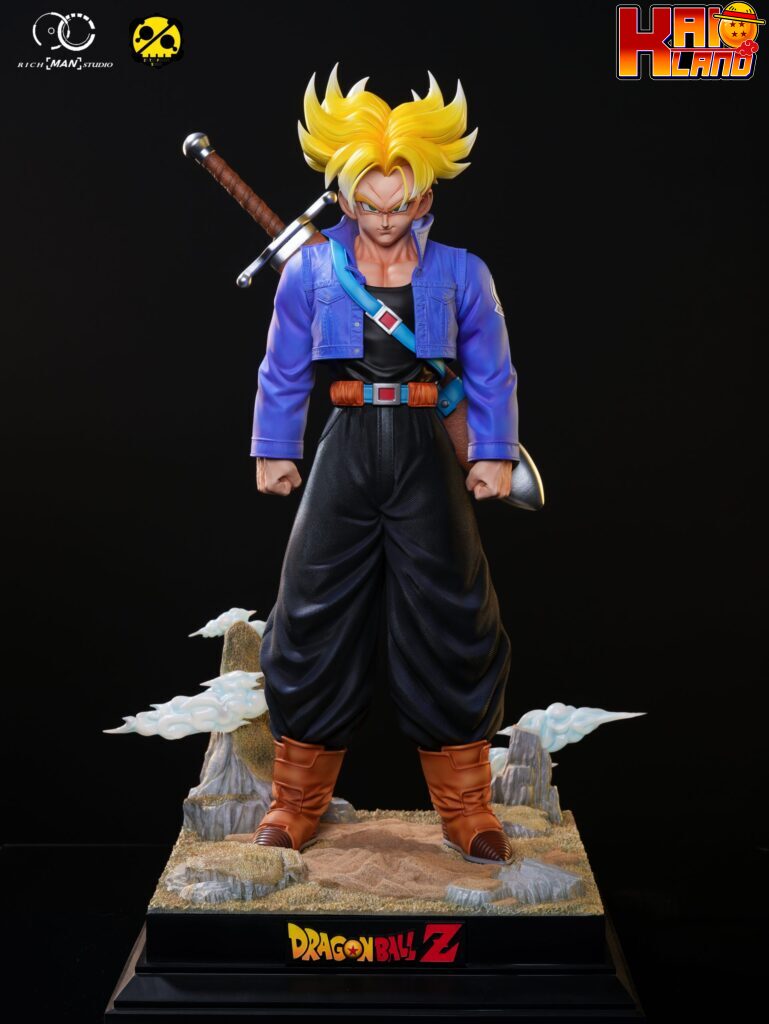 Dragon Ball Rich Man Studio X 2% Studio First Appearance Trunks Resin ...