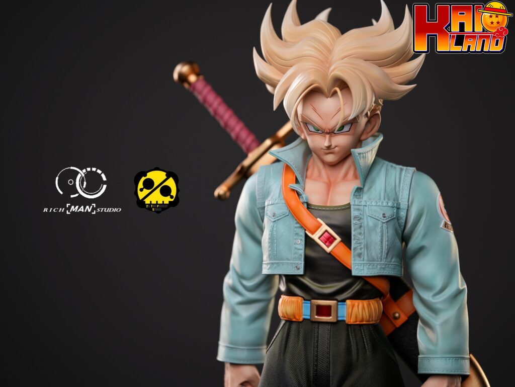 Dragon Ball Rich Man Studio X 2% Studio First Appearance Trunks Resin ...