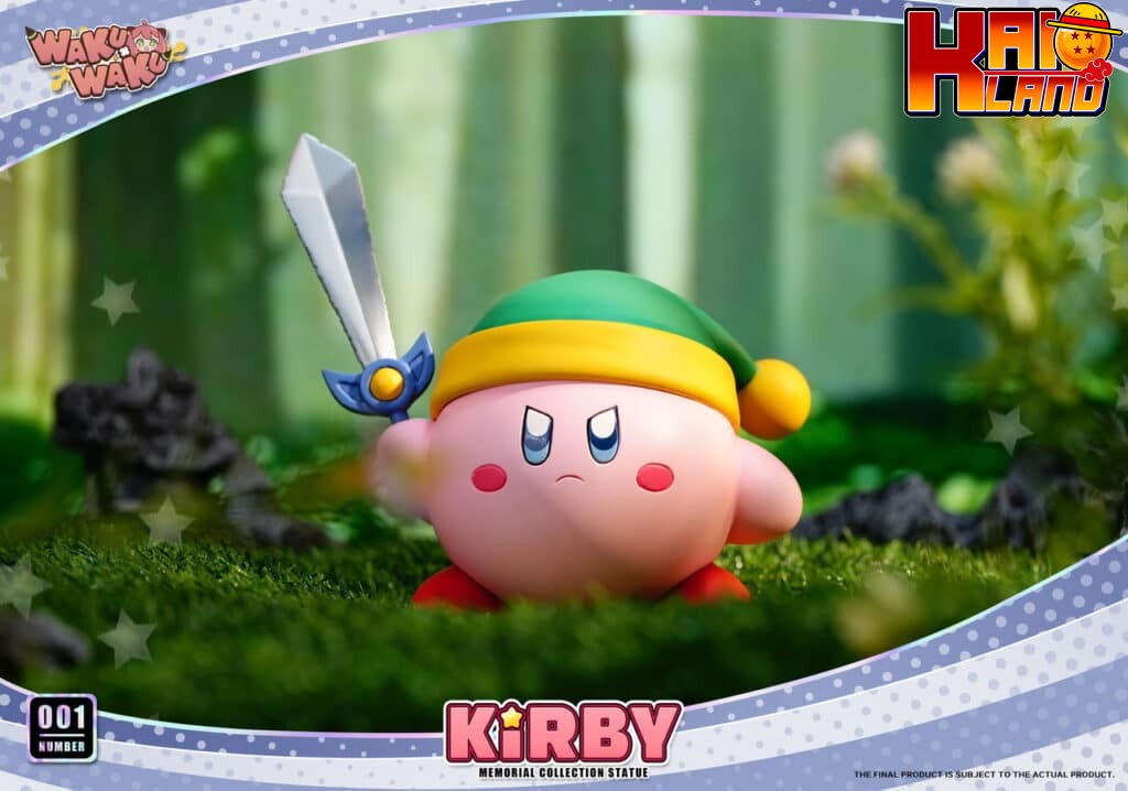 Kirby WakuWaku Studio Kirby Sword Form Resin Statue - Kaioland