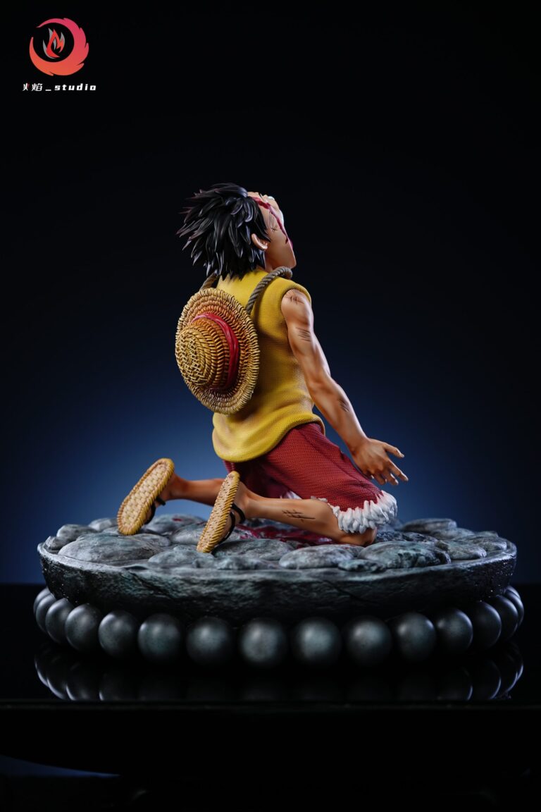 One Piece Huo Yan Studio Broken Heart Luffy Resin Statue - Kaioland