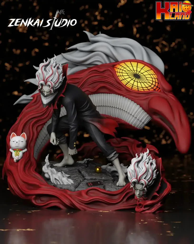 DanDaDan Zenkai Studio Okarun X Turbo Granny Resin Statue - Kaioland