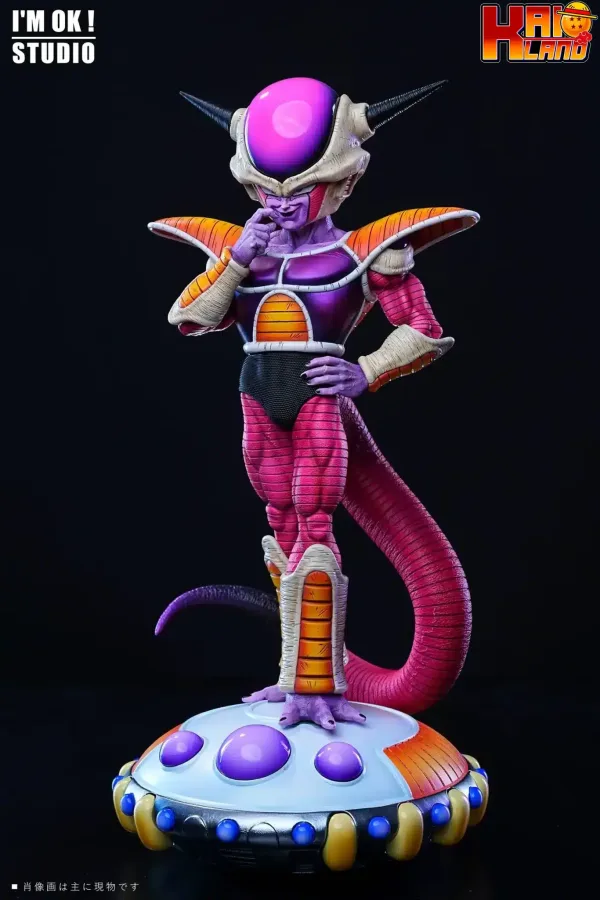 Dragon Ball IAMOK Studio First Form Frieza Resin Statue - Kaioland