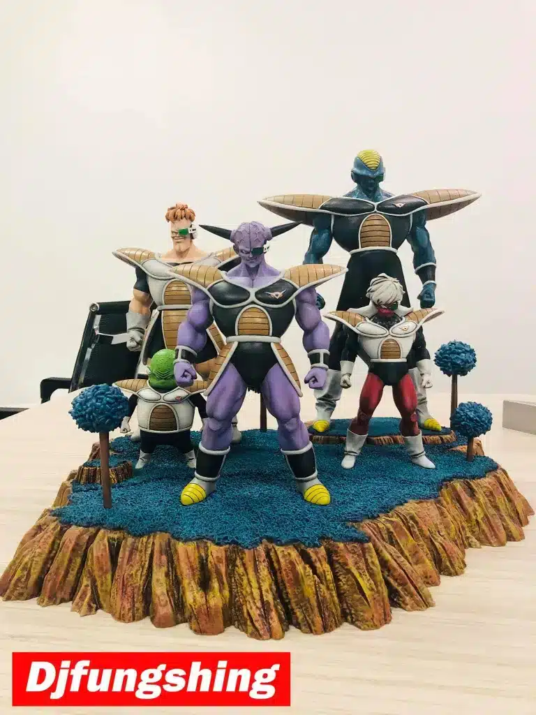 Dragon Ball Djfungshing Studio Ginyu Force Resin Statue Stock Dana EU ...