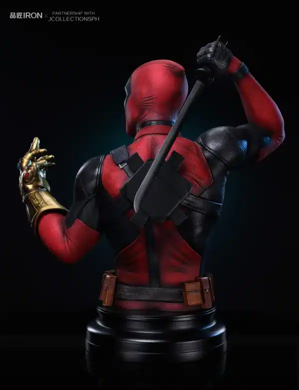 Marvel Pin Jiang Iron Studio Deadpool Bust Resin Statue - Kaioland